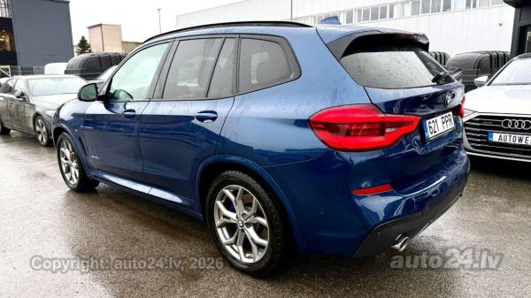 Blue BMW X3 2018 in Tallinn, with an engine capacity of 3.00 L and mileage of 0 thousand km for 26990 €, photo 8 on AUTOMOTO.COM.LV