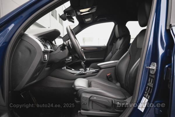 Синий БМВ Х3 2019 в Тарту, объемом двигателя 2.00 л и пробегом 53 тыс. км за 30900 €, фото 11 на AUTOMOTO.COM.LV