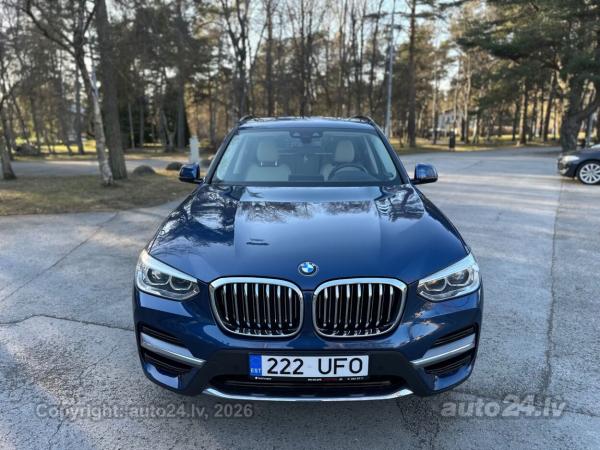 Blue BMW X3 2021 in Tallinn, with an engine capacity of 2.00 L and mileage of 56 thousand km for 40000 €, photo 2 on AUTOMOTO.COM.LV