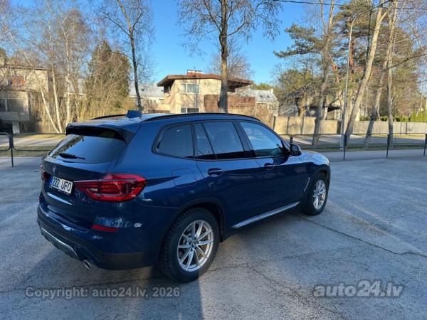 Blue BMW X3 2021 in Tallinn, with an engine capacity of 2.00 L and mileage of 56 thousand km for 40000 €, photo 4 on AUTOMOTO.COM.LV
