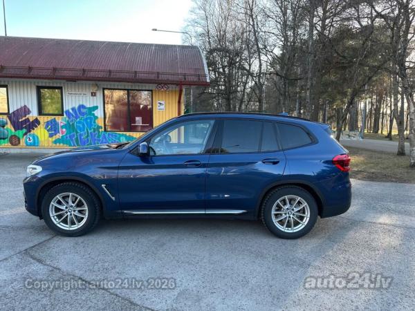 Blue BMW X3 2021 in Tallinn, with an engine capacity of 2.00 L and mileage of 56 thousand km for 40000 €, photo 6 on AUTOMOTO.COM.LV