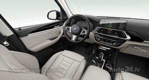 Blue BMW X3 2021 in Tartu, with an engine capacity of 2.00 L and mileage of 58 thousand km for 37900 €, photo 5 on AUTOMOTO.COM.LV