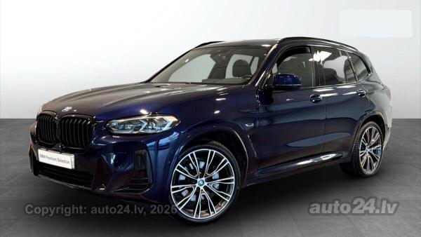 Zils BMW X3 2022 Tallina, ar dzinēja tilpumu 2.00 L un nobraukumu 146 tūkst. km par 40990 €, foto 1 vietnē AUTOMOTO.COM.LV