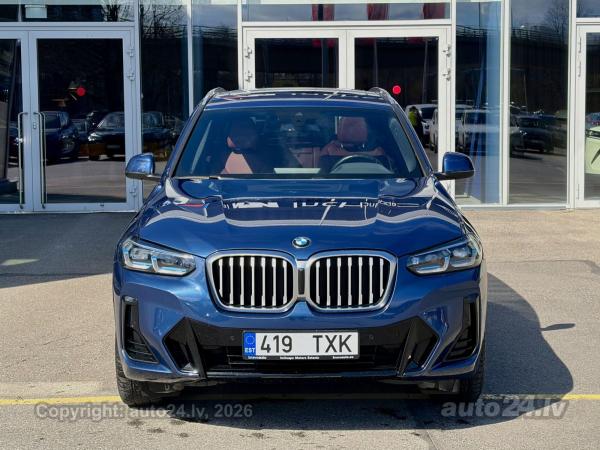 Blue BMW X3 2022 in Tallinn, with an engine capacity of 2.00 L and mileage of 66 thousand km for 39900 €, photo 4 on AUTOMOTO.COM.LV