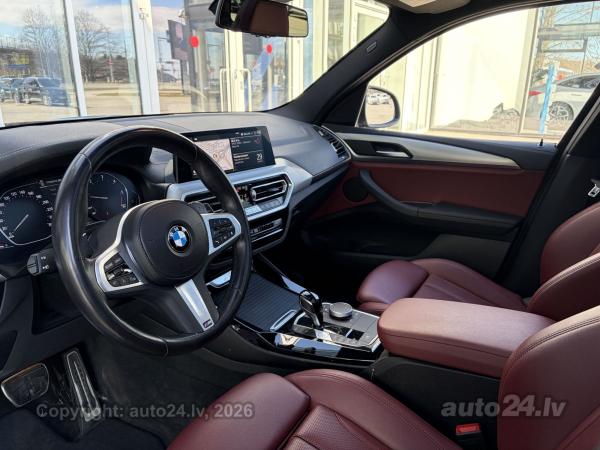 Blue BMW X3 2022 in Tallinn, with an engine capacity of 2.00 L and mileage of 66 thousand km for 39900 €, photo 6 on AUTOMOTO.COM.LV