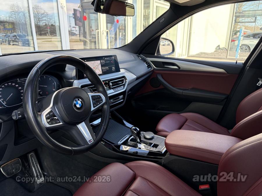 Синий БМВ Х3 2022 в Таллин, объемом двигателя 2.00 л и пробегом 66 тыс. км за 39900 €, фото 7 на AUTOMOTO.COM.LV