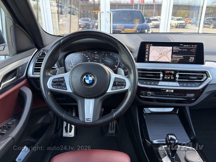 Синий БМВ Х3 2022 в Таллин, объемом двигателя 2.00 л и пробегом 66 тыс. км за 39900 €, фото 9 на AUTOMOTO.COM.LV