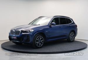 Zils BMW X3 2022 Tallina, ar dzinēja tilpumu 2.00 L un nobraukumu 125 tūkst. km par 34900 €, foto  vietnē AUTOMOTO.COM.LV