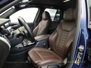 Zils BMW X3 2022 Tallina, ar dzinēja tilpumu 2.00 L un nobraukumu 125 tūkst. km par 34900 €, foto 10 vietnē AUTOMOTO.COM.LV