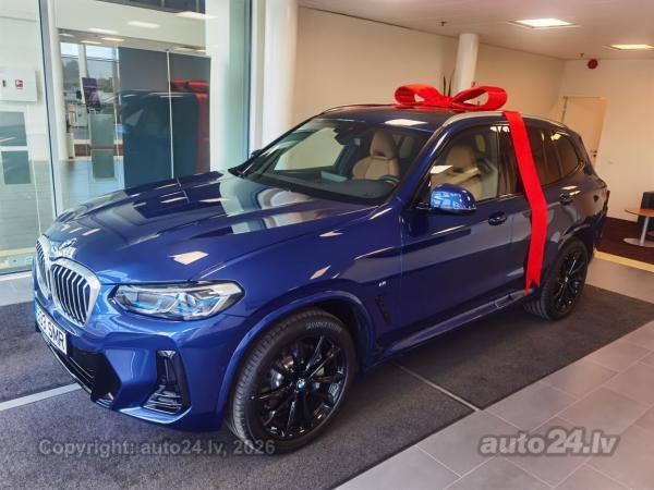 Zils BMW X3 2022 Tallina, ar dzinēja tilpumu 2.00 L un nobraukumu 97 tūkst. km par 39500 €, foto 1 vietnē AUTOMOTO.COM.LV