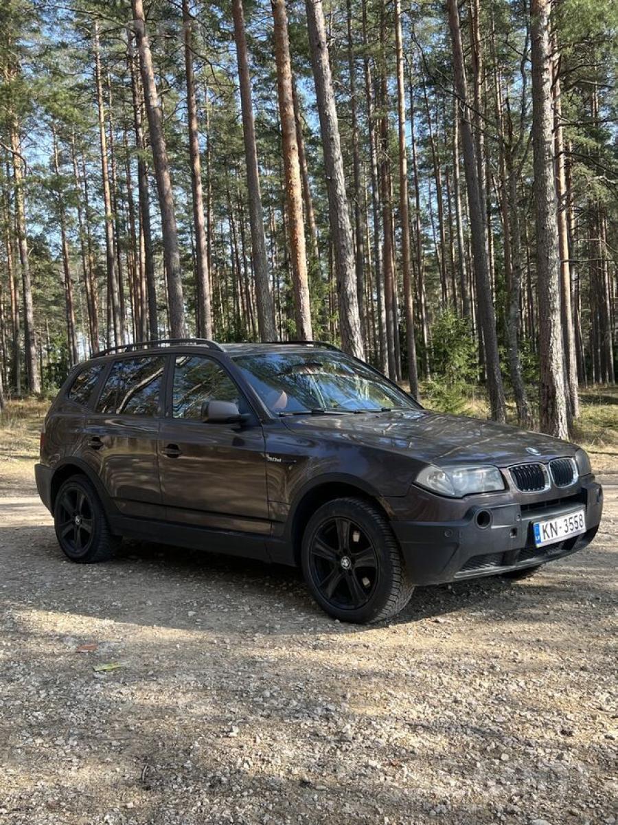 Brown BMW X3 2004 in Riga, with an engine capacity of 3.00 L and mileage of 445 thousand km for 2100 €, photo 5 on AUTOMOTO.COM.LV