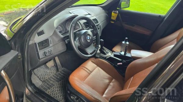 Brūns BMW X3 2004 Rīga, ar dzinēja tilpumu 3.00 L un nobraukumu 450 tūkst. km par 2750 €, foto 3 vietnē AUTOMOTO.COM.LV