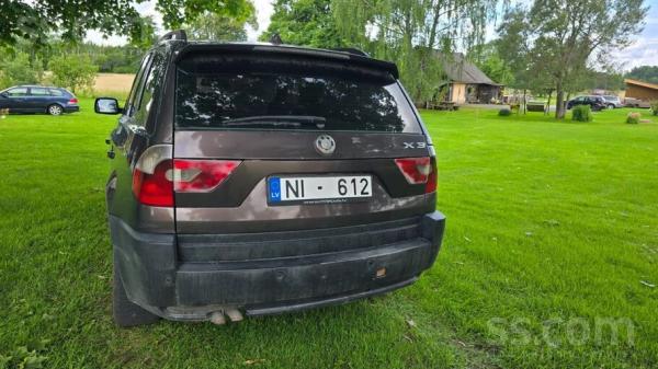 Brūns BMW X3 2004 Rīga, ar dzinēja tilpumu 3.00 L un nobraukumu 450 tūkst. km par 2750 €, foto 4 vietnē AUTOMOTO.COM.LV