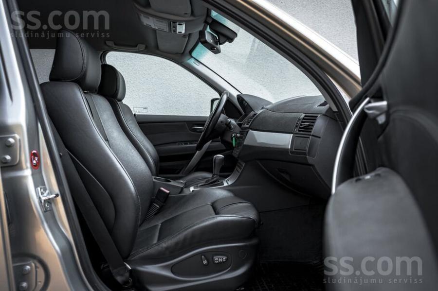 Brown BMW X3 2006 in Riga, with an engine capacity of 3.00 L and mileage of 299 thousand km for 5500 €, photo 12 on AUTOMOTO.COM.LV