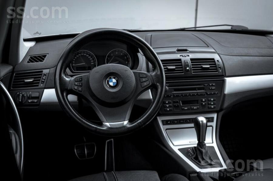 Brown BMW X3 2006 in Riga, with an engine capacity of 3.00 L and mileage of 299 thousand km for 5500 €, photo 18 on AUTOMOTO.COM.LV
