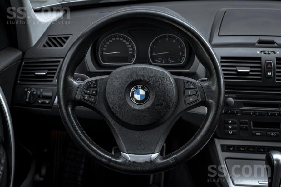 Brown BMW X3 2006 in Riga, with an engine capacity of 3.00 L and mileage of 299 thousand km for 5500 €, photo 22 on AUTOMOTO.COM.LV