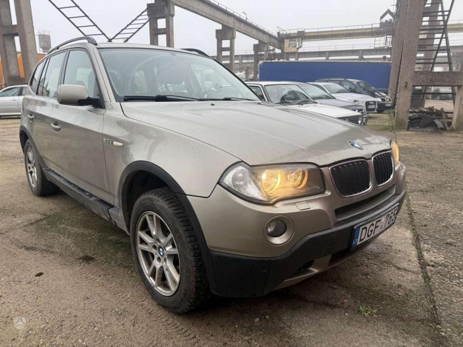 Brown BMW X3 2007 in Kaunas, with an engine capacity of 2.00 L and mileage of 277 thousand km for 4500 €, photo 2 on AUTOMOTO.COM.LV