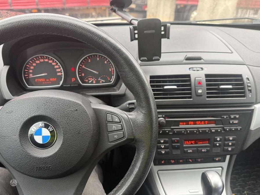 Brown BMW X3 2007 in Kaunas, with an engine capacity of 2.00 L and mileage of 277 thousand km for 4500 €, photo 8 on AUTOMOTO.COM.LV