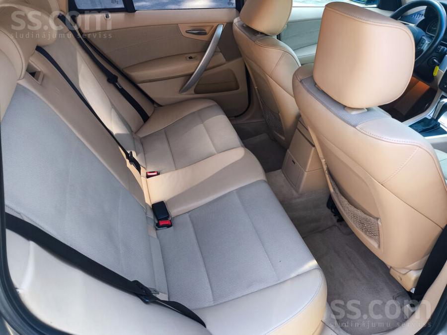Brūns BMW X3 2007 Rīga, ar dzinēja tilpumu 3.00 L un nobraukumu 362 tūkst. km par 4900 €, foto 17 vietnē AUTOMOTO.COM.LV