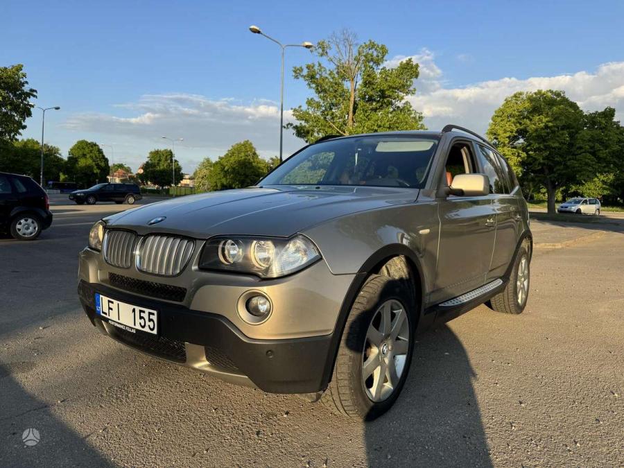 Brown BMW X3 2007 in Klaipeda, with an engine capacity of 2.99 L and mileage of 380 thousand km for 5999 €, photo 1 on AUTOMOTO.COM.LV