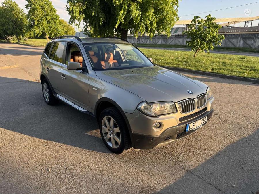 Brown BMW X3 2007 in Klaipeda, with an engine capacity of 2.99 L and mileage of 380 thousand km for 5999 €, photo 3 on AUTOMOTO.COM.LV