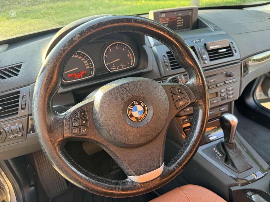 Brown BMW X3 2007 in Klaipeda, with an engine capacity of 2.99 L and mileage of 380 thousand km for 5999 €, photo 8 on AUTOMOTO.COM.LV