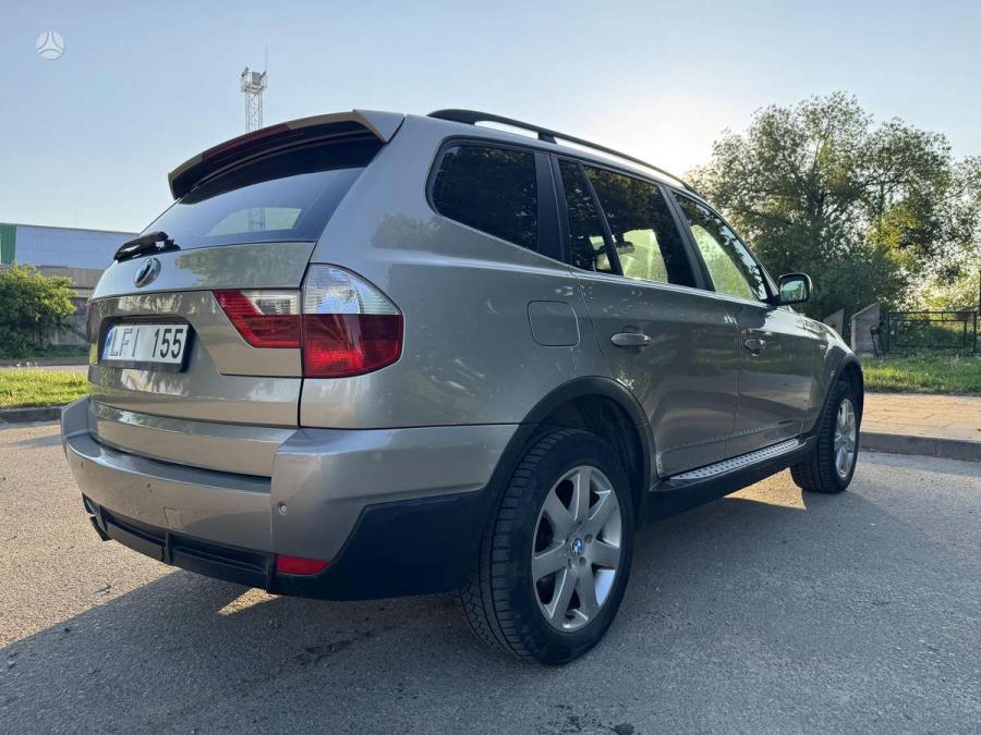 Brown BMW X3 2007 in Klaipeda, with an engine capacity of 2.99 L and mileage of 380 thousand km for 5999 €, photo 19 on AUTOMOTO.COM.LV