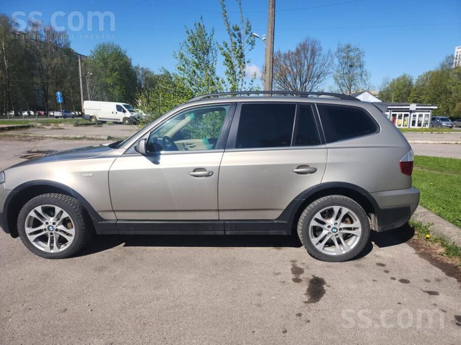 Brown BMW X3 2007 in Riga, with an engine capacity of 2.50 L and mileage of 198 thousand km for 3900 €, photo 1 on AUTOMOTO.COM.LV