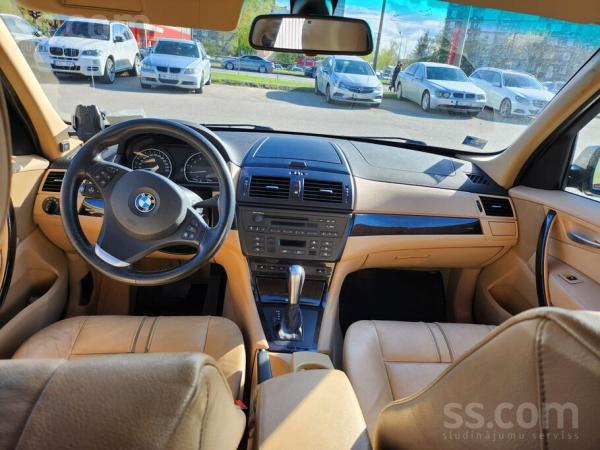 Brūns BMW X3 2007 Rīga, ar dzinēja tilpumu 2.50 L un nobraukumu 198 tūkst. km par 3900 €, foto 2 vietnē AUTOMOTO.COM.LV