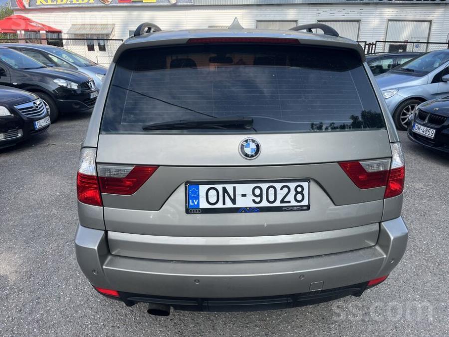 Brown BMW X3 2007 in Riga, with an engine capacity of 2.00 L and mileage of 0 thousand km for 4490 €, photo 4 on AUTOMOTO.COM.LV