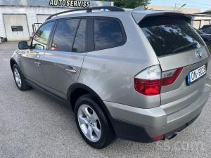 Brown BMW X3 2007 in Riga, with an engine capacity of 2.00 L and mileage of 0 thousand km for 4490 €, photo 5 on AUTOMOTO.COM.LV