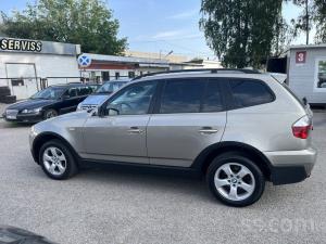 Brown BMW X3 2007 in Riga, with an engine capacity of 2.00 L and mileage of 0 thousand km for 4490 €, photo 6 on AUTOMOTO.COM.LV
