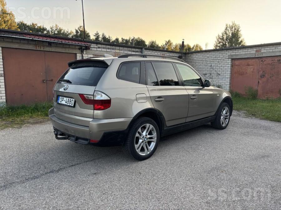 Brown BMW X3 2007 in Riga, with an engine capacity of 3.00 L and mileage of 294 thousand km for 5390 €, photo 6 on AUTOMOTO.COM.LV