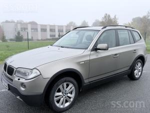 Brown BMW X3 2007 in Riga, with an engine capacity of 2.00 L and mileage of 254 thousand km for 3590 €, photo 1 on AUTOMOTO.COM.LV