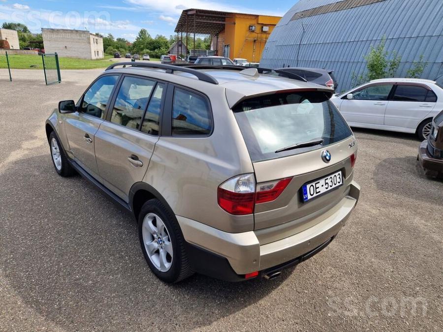 Brown BMW X3 2008 in Valmiera, with an engine capacity of 2.00 L and mileage of 275 thousand km for 6500 €, photo 3 on AUTOMOTO.COM.LV