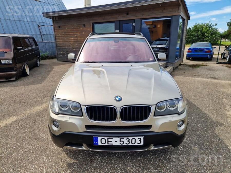 Brown BMW X3 2008 in Valmiera, with an engine capacity of 2.00 L and mileage of 275 thousand km for 6500 €, photo 5 on AUTOMOTO.COM.LV