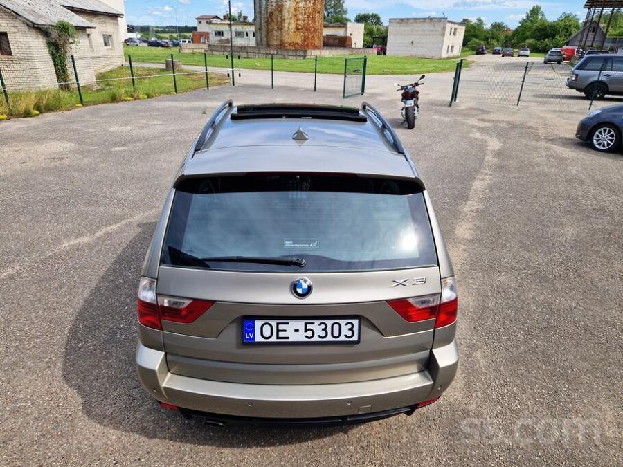 Brown BMW X3 2008 in Valmiera, with an engine capacity of 2.00 L and mileage of 275 thousand km for 6500 €, photo 6 on AUTOMOTO.COM.LV