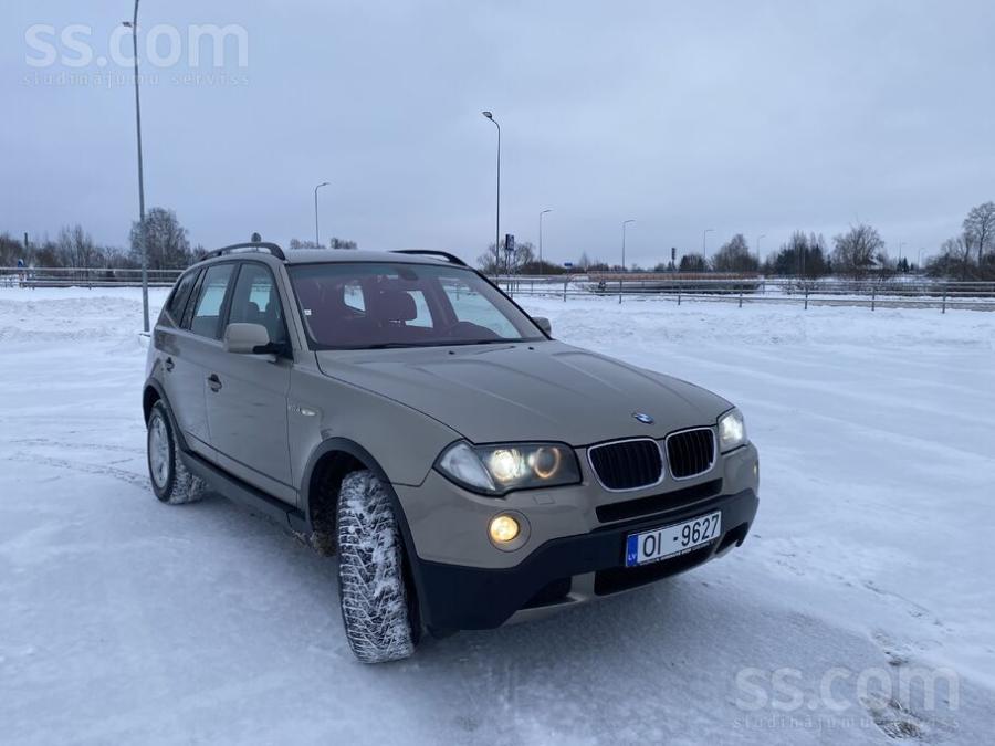 Brown BMW X3 2008 in Rezekne, with an engine capacity of 2.00 L and mileage of 0 thousand km for 5450 €, photo 3 on AUTOMOTO.COM.LV