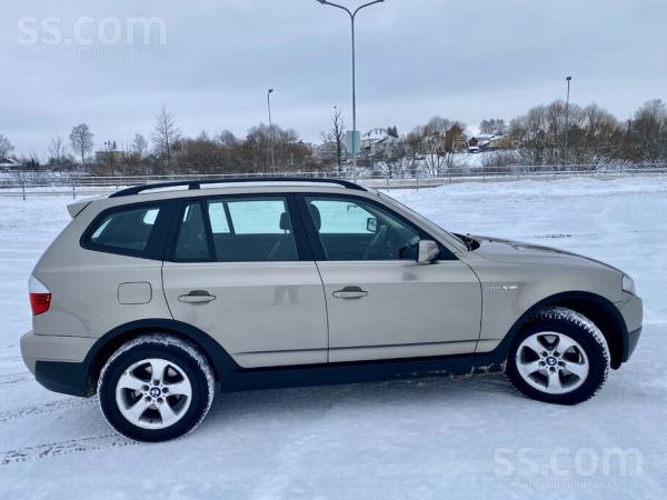 Brown BMW X3 2008 in Rezekne, with an engine capacity of 2.00 L and mileage of 0 thousand km for 5450 €, photo 5 on AUTOMOTO.COM.LV