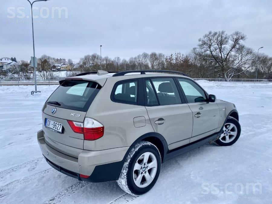 Brown BMW X3 2008 in Rezekne, with an engine capacity of 2.00 L and mileage of 0 thousand km for 5450 €, photo 9 on AUTOMOTO.COM.LV
