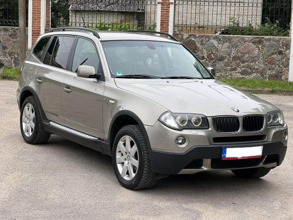 Brown BMW X3 2008 in Vilnius, with an engine capacity of 2.00 L and mileage of 226 thousand km for 3650 €, photo 1 on AUTOMOTO.COM.LV