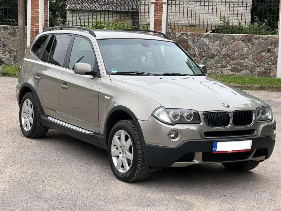 Brūns BMW X3 2008 Viļņa, ar dzinēja tilpumu 2.00 L un nobraukumu 226 tūkst. km par 3650 €, foto 1 vietnē AUTOMOTO.COM.LV