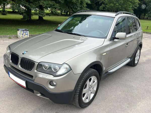 Brown BMW X3 2008 in Vilnius, with an engine capacity of 2.00 L and mileage of 226 thousand km for 3650 €, photo 2 on AUTOMOTO.COM.LV