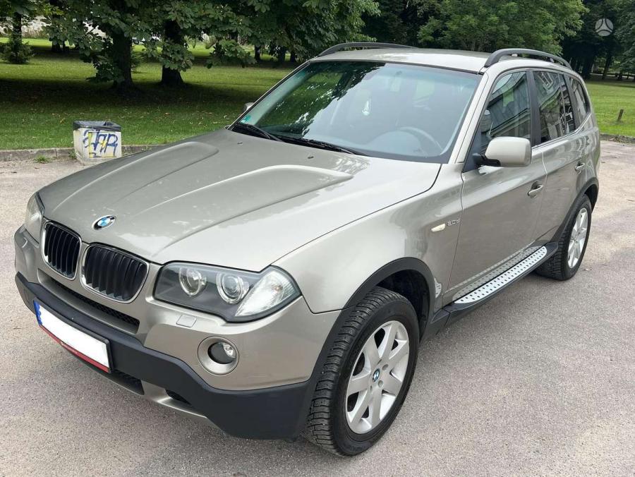 Brūns BMW X3 2008 Viļņa, ar dzinēja tilpumu 2.00 L un nobraukumu 226 tūkst. km par 3650 €, foto 3 vietnē AUTOMOTO.COM.LV