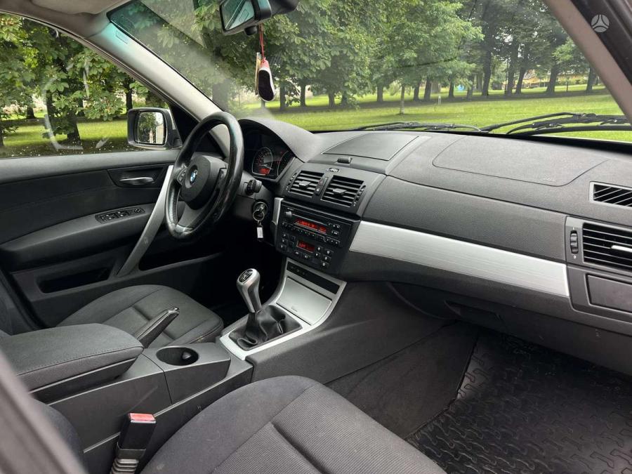 Brūns BMW X3 2008 Viļņa, ar dzinēja tilpumu 2.00 L un nobraukumu 226 tūkst. km par 3650 €, foto 6 vietnē AUTOMOTO.COM.LV