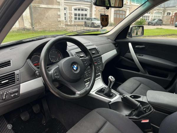 Brown BMW X3 2008 in Vilnius, with an engine capacity of 2.00 L and mileage of 226 thousand km for 3650 €, photo 6 on AUTOMOTO.COM.LV