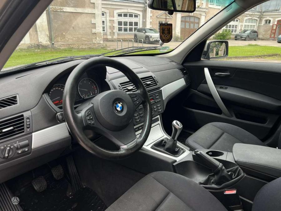 Brūns BMW X3 2008 Viļņa, ar dzinēja tilpumu 2.00 L un nobraukumu 226 tūkst. km par 3650 €, foto 7 vietnē AUTOMOTO.COM.LV