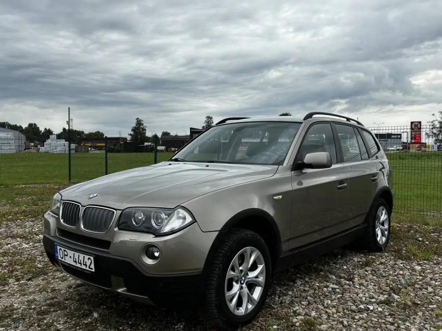 Brown BMW X3 2009 in Saldus, with an engine capacity of 2.00 L and mileage of 163 thousand km for 6900 €, photo 1 on AUTOMOTO.COM.LV