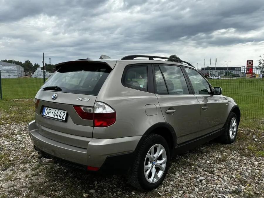 Brown BMW X3 2009 in Saldus, with an engine capacity of 2.00 L and mileage of 163 thousand km for 6900 €, photo 3 on AUTOMOTO.COM.LV
