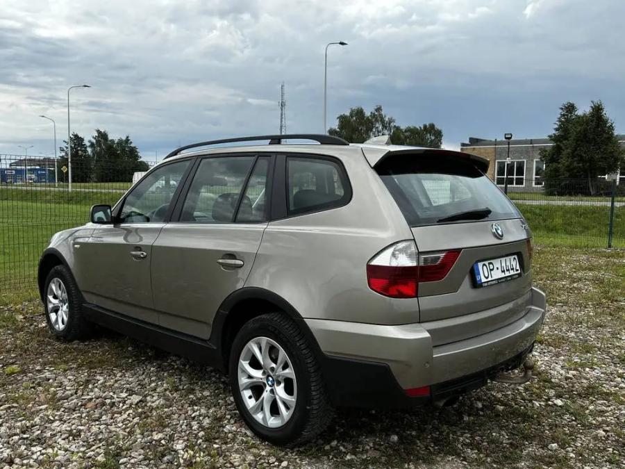 Brown BMW X3 2009 in Saldus, with an engine capacity of 2.00 L and mileage of 163 thousand km for 6900 €, photo 5 on AUTOMOTO.COM.LV